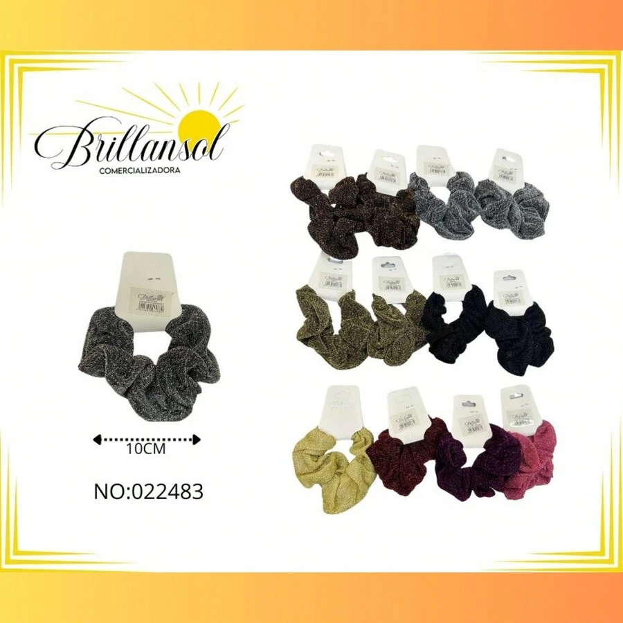 12 Piezas de Bandas para el Pero / Donas / Crunchies Diferentes Colores ...