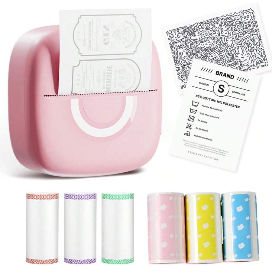 Imprimante d'autocollants - Mini-imprimante thermique, Machine d ...