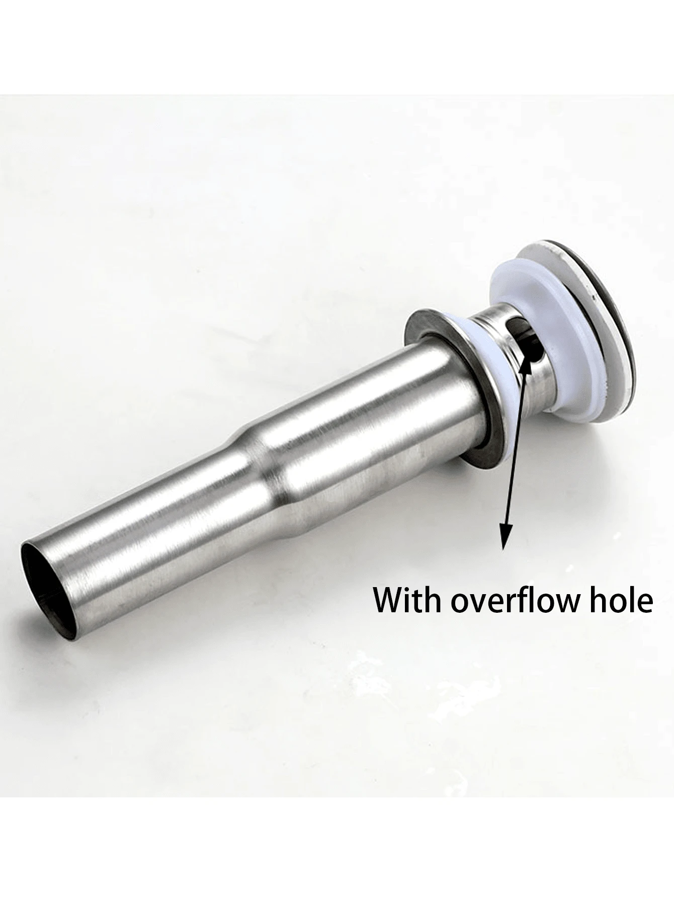 Silver Stainless Steel Ring-Shaped Master Plumber Drain With Built-In ...