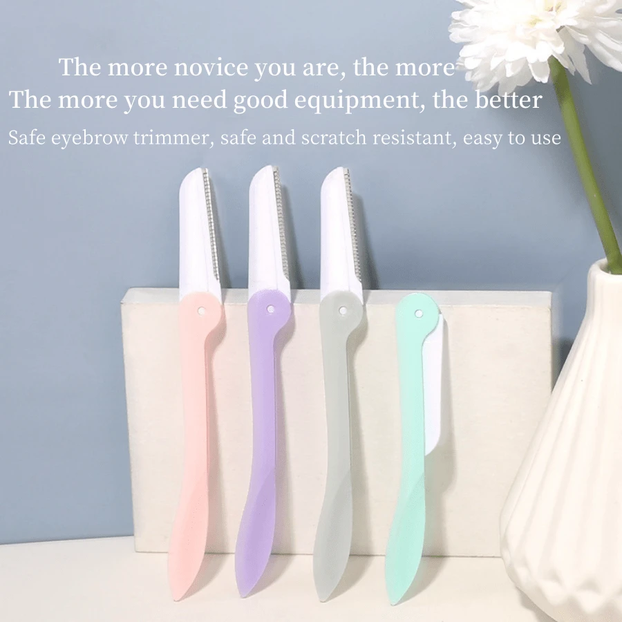 12 Eyebrow Trimmers, Male And Female Beginners, Set Of Eyebrow Trimmers ...