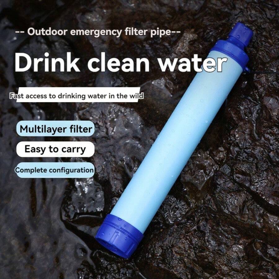 Outdoor Emergency Water Filter, Outdoor Life Emergency Direct Drinking ...