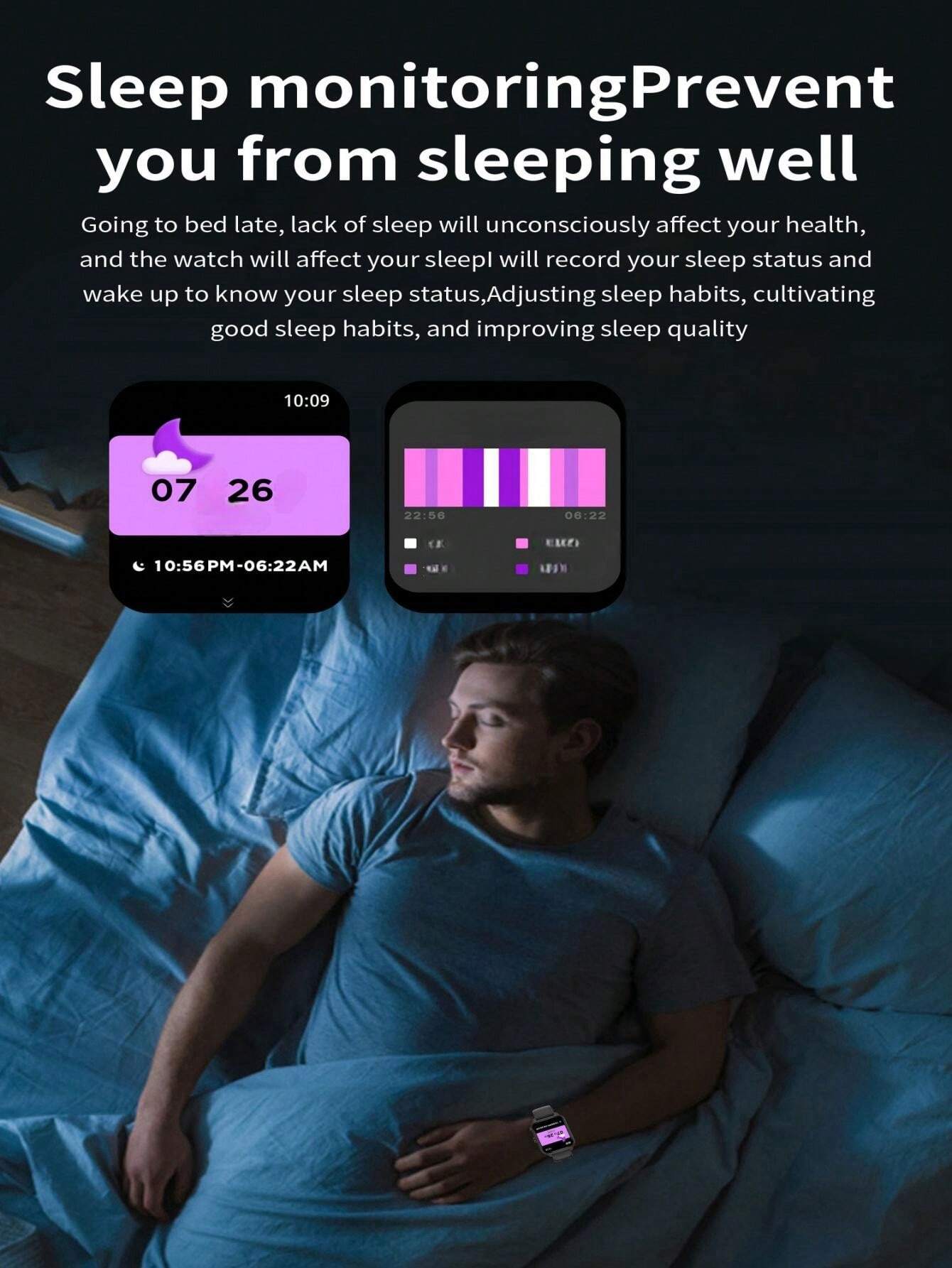 New G109 Smart Watch With AI Voice Call, Sports Step Tracker, Sleep And ...