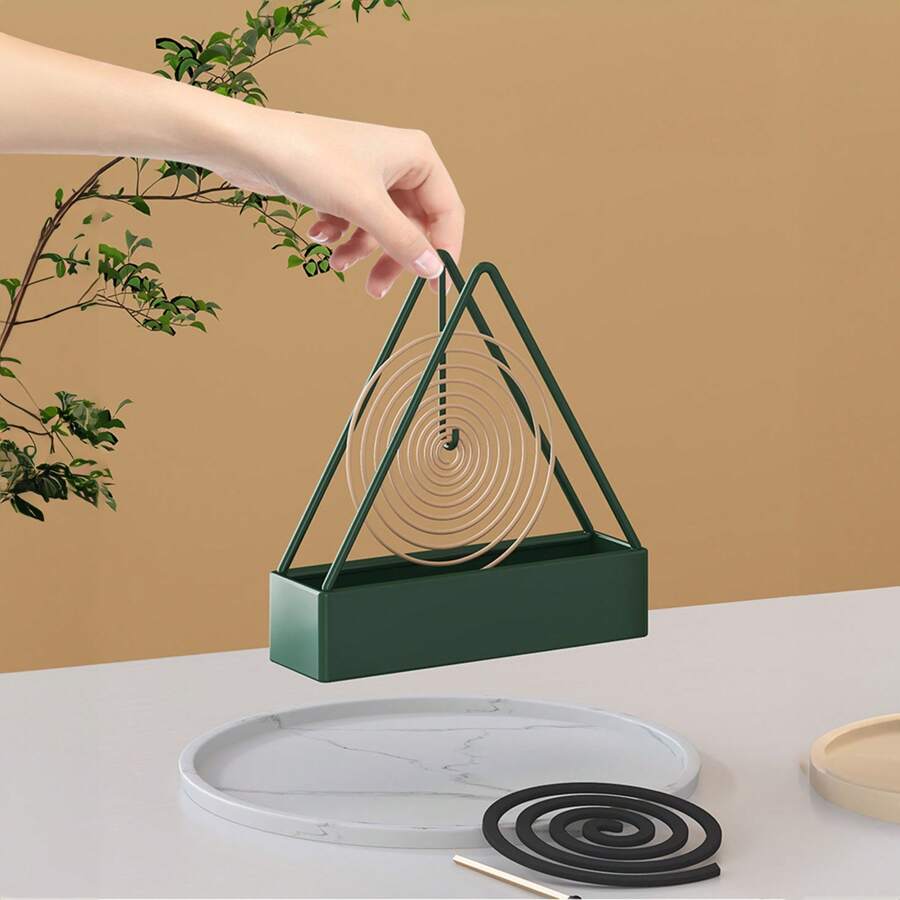1pc,Triangular Mosquito Coil Stand Fireproof And Anti-Ironing Mosquito ...