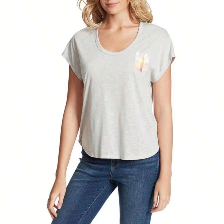 Jessica Simpson Jessica Simpson | Simpson Asher Graphic Top | SHEIN USA