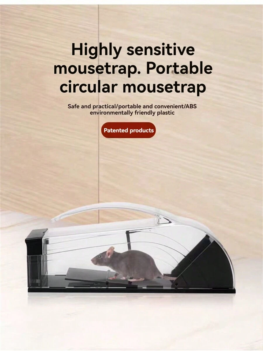 Armadilha de Rato Totalmente Automática com Pedal Sensível, Armadilha ...