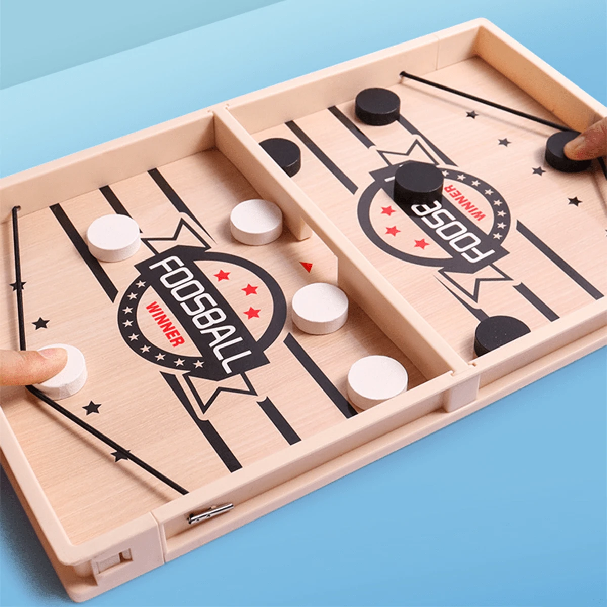 Wooden Interactive Pinball Game Table Bouncing Displacement Puzzle ...