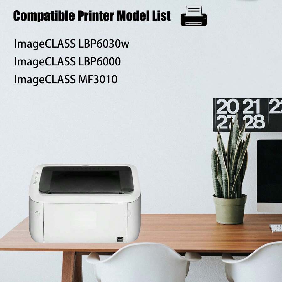 2 Pack Compatible 125 CRG125 Toner Cartridge Replacement For Canon ...