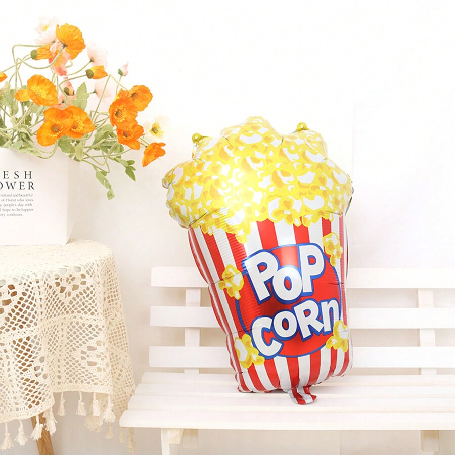 Popcorn Party Balloons Popcorn Party Decorations Movie Night Popcorn ...