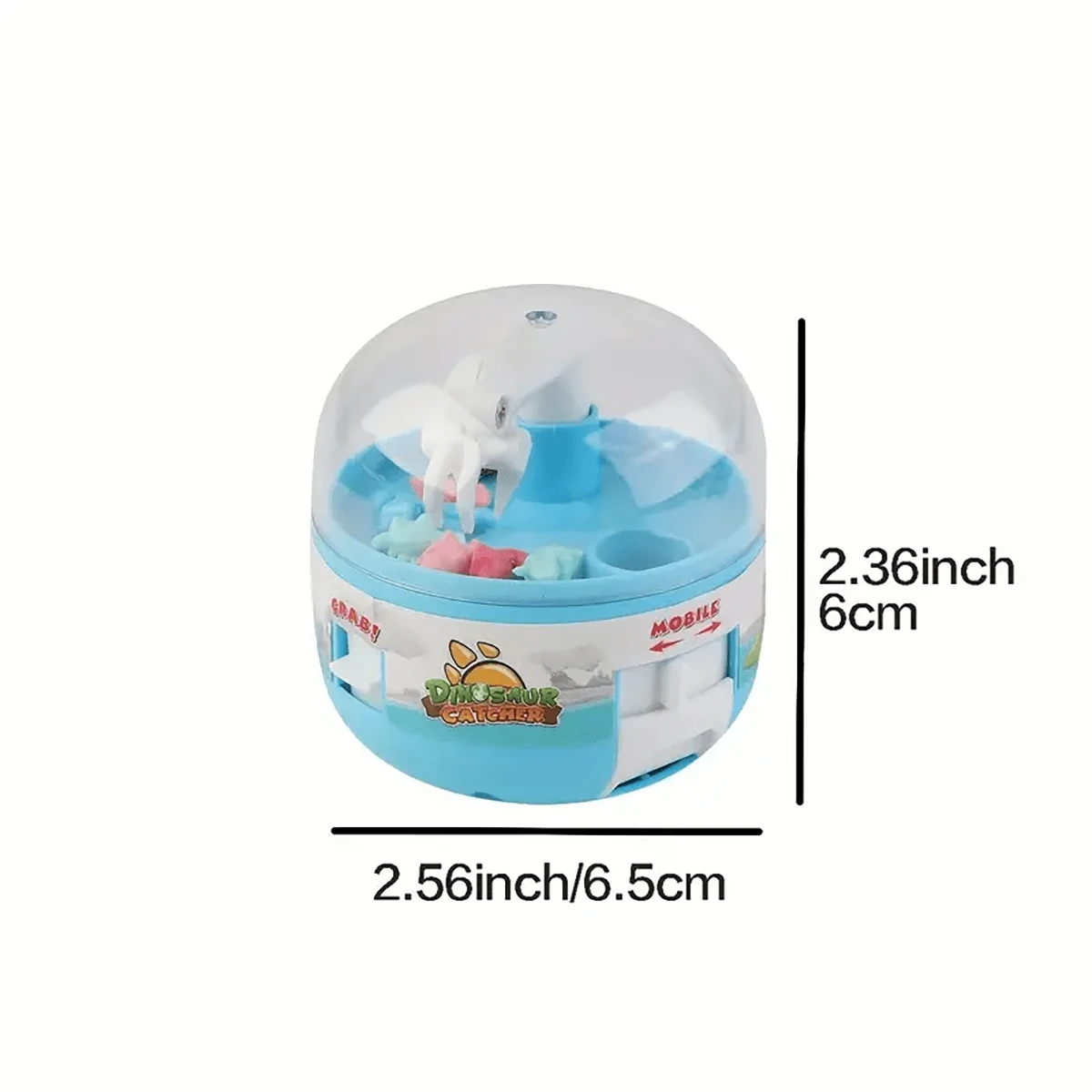 Dinosaur Vending Machine - Mini Dinosaur Grabber Capsule Toy, Stuffed ...