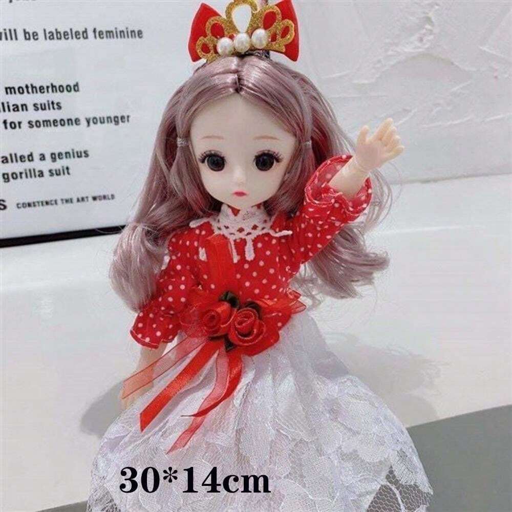 30cm BJD Doll For Girls, Single Package, Cross-Border Imported Princess ...