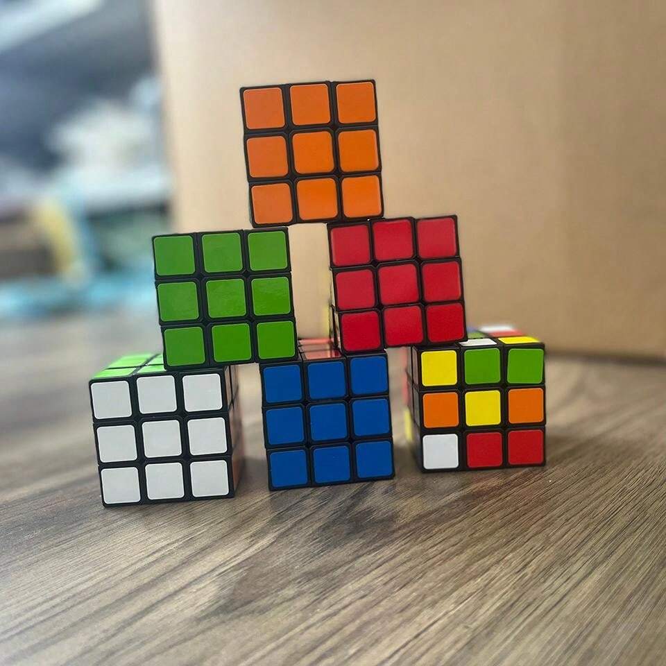 1pc/2pcs/6pcs ABS Plastic Children's Educational 5cm 3x3x3 Magic Cube ...