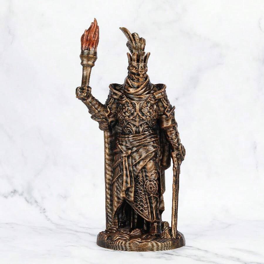 Character Statue TTRPG Large Scale Miniatures Model - Death Knight Lord ...