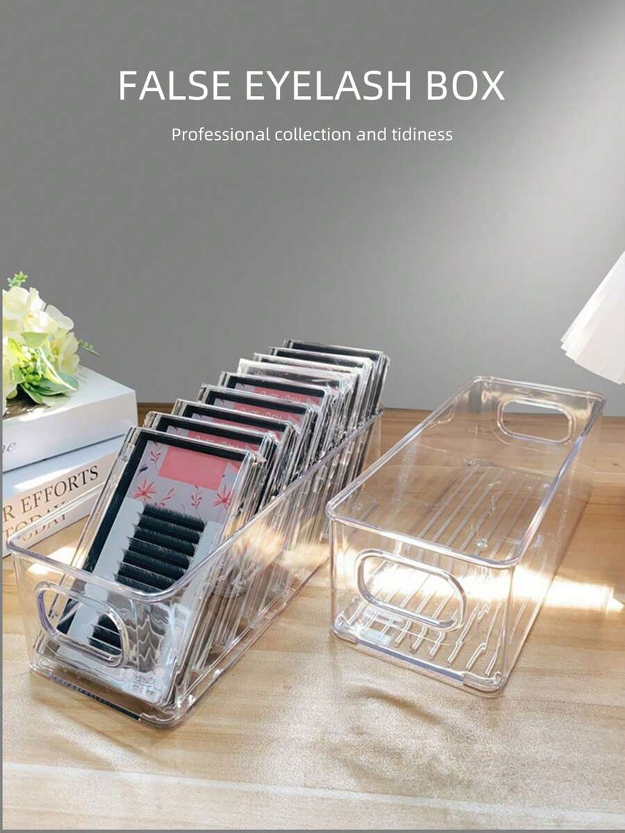 1pc Grafted Eyelash Storage Box, Desktop Organizer, Multi-Functional ...