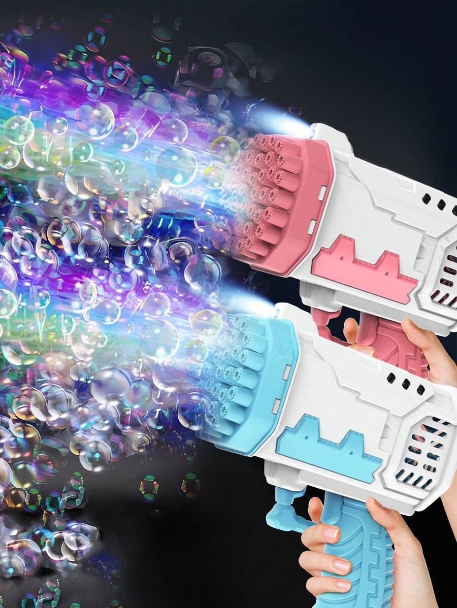 Children Outdoor Play Handheld Bubble Blower Gun Toy, Summer Water ...