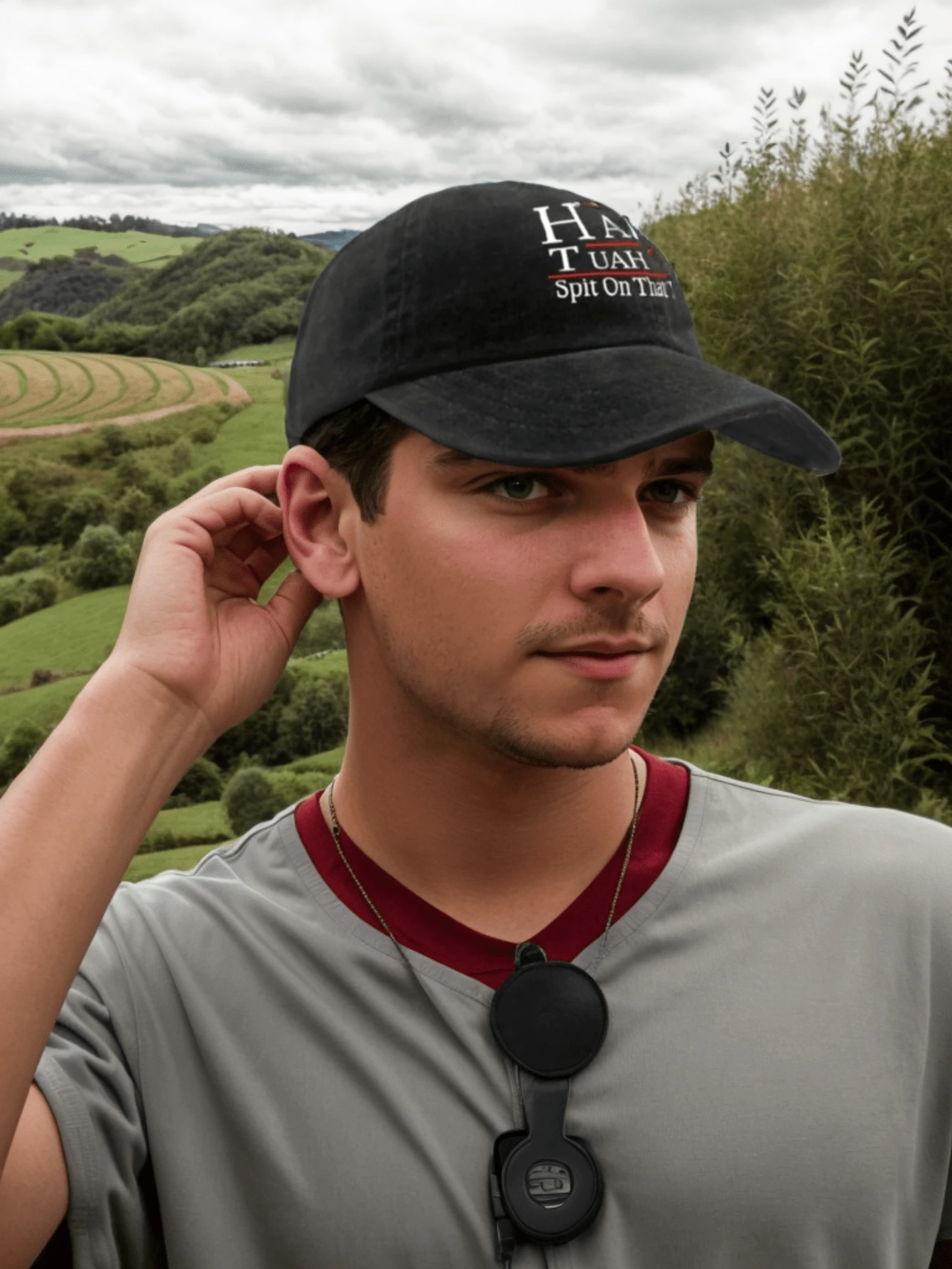 HAWK TUAH Spit On That Thang Hat Hat Men Funny Mesh Cap For Summer HAWK ...