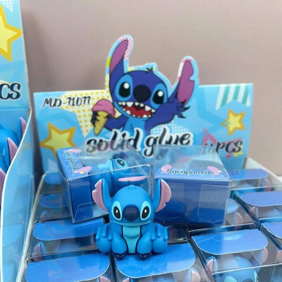 Cute Stitch-Shaped Silicone Pencil Sharpener, Cartoon Stitch Single ...