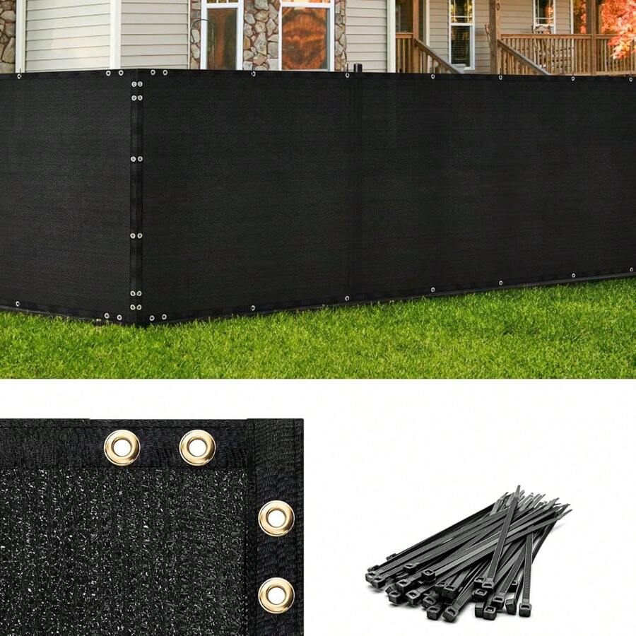 Duerer 6x50ft Privacy Screen For Fence - Heavy Duty Windscreen Fencing ...