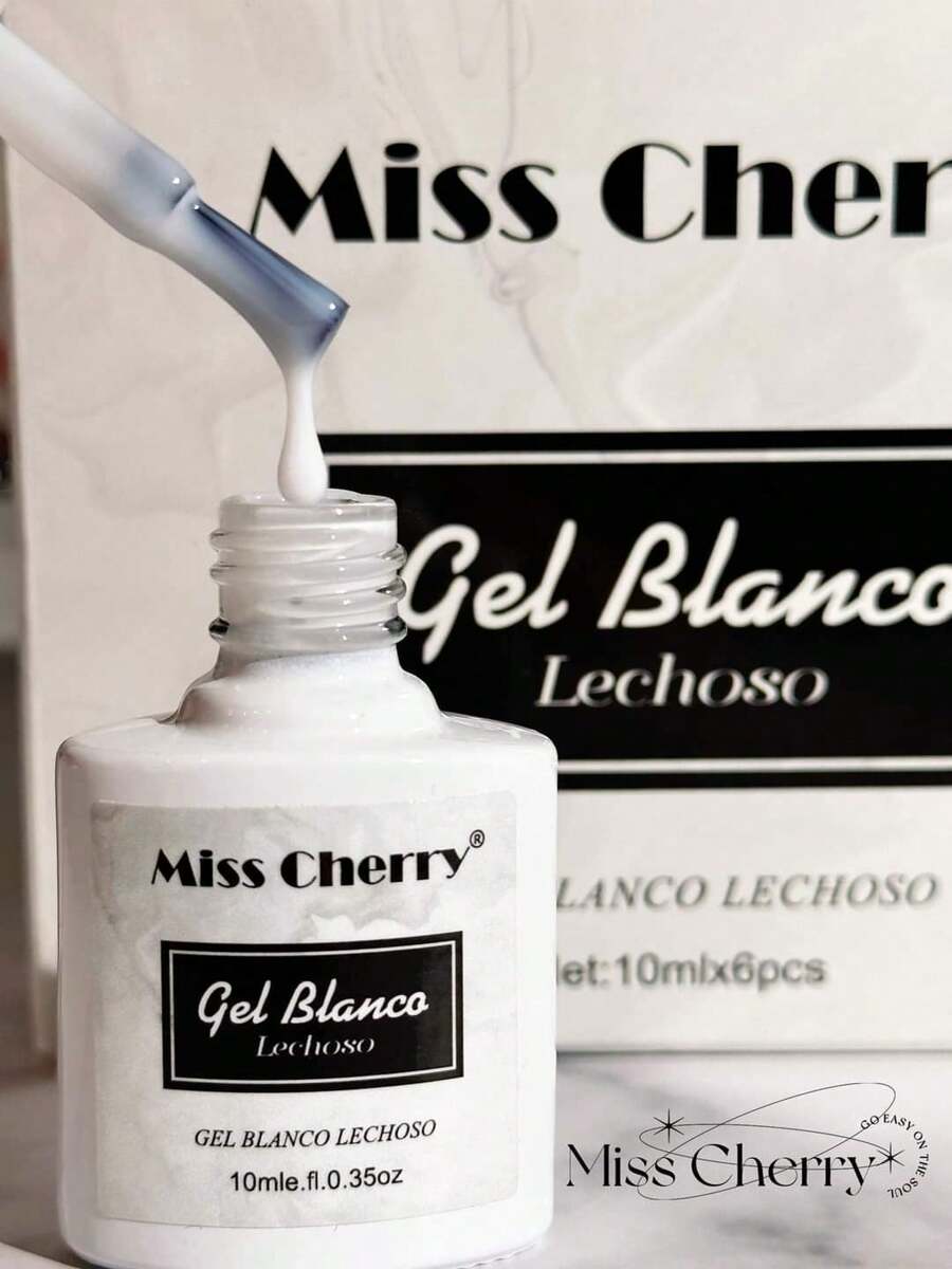Gel Blanco Lechoso Milky, Gel Color Semipermanente Para Uñas | Moda de ...