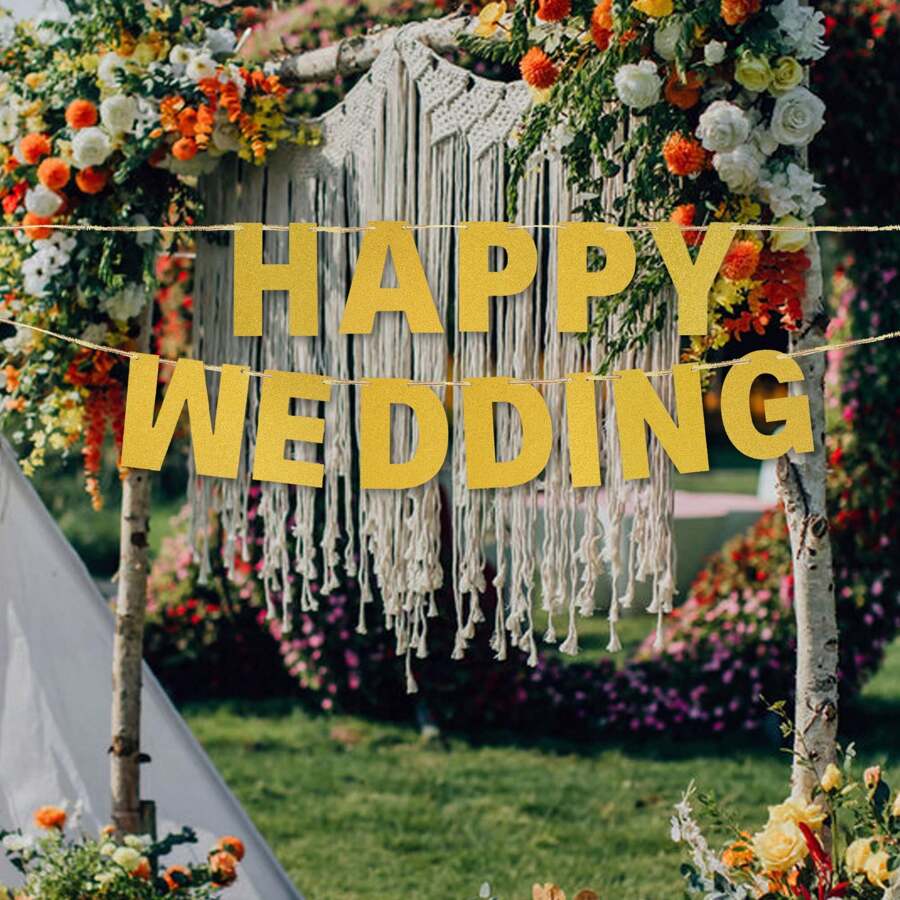 DIY Banner Kit With Letters Glitter Banner Letters, Birthday Banners ...