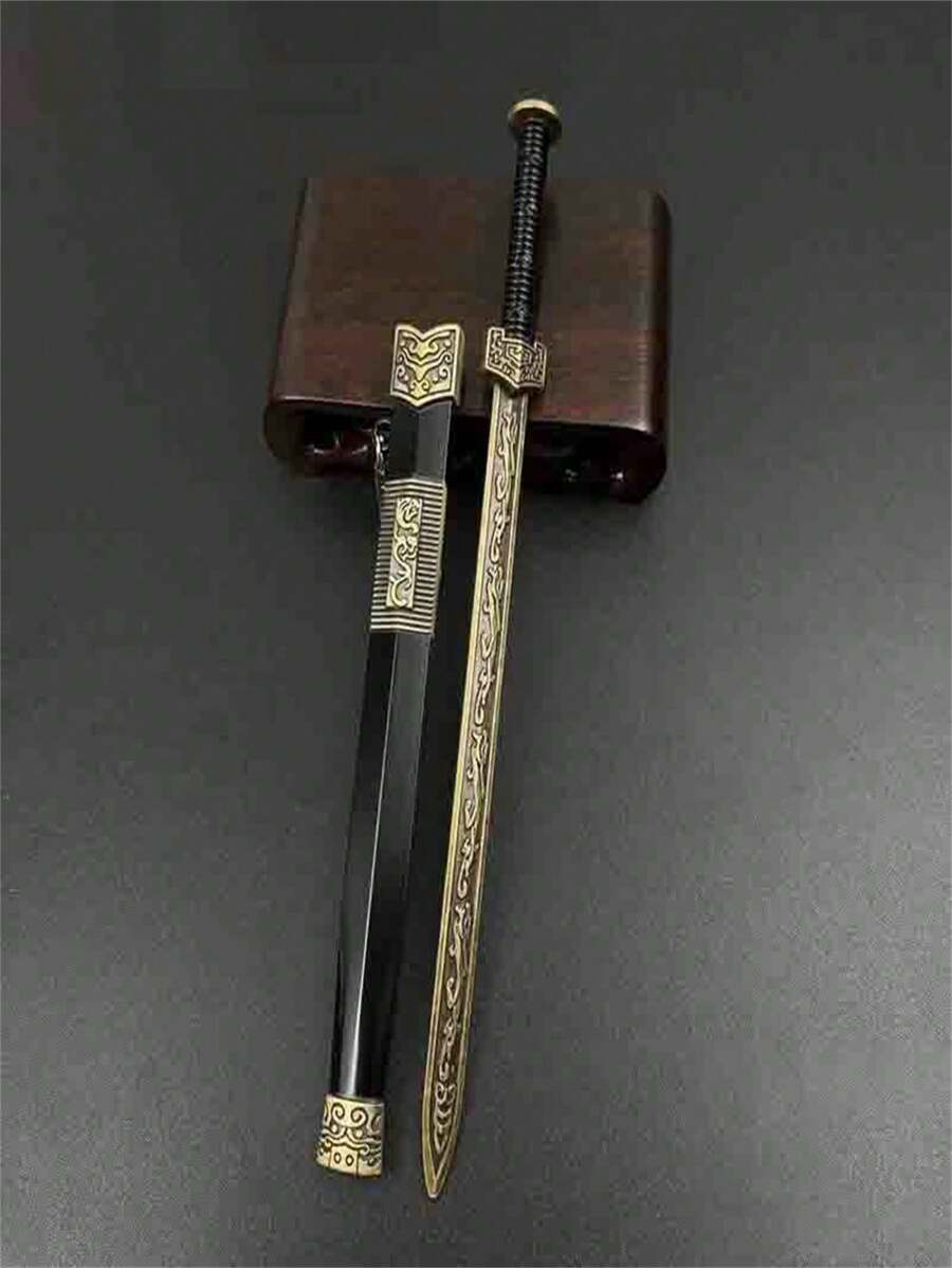 Mystic Sword, Han Sword, Yue King Sword Model, Alloy Toy Sword, Ancient ...