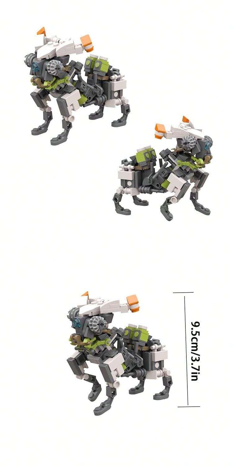 Mini Agent Orange Mech Robot Model Speed Nimbus Motorcycle Mechanical ...