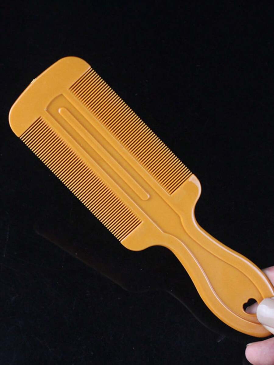 New Thick Plastic Lice/Nits Comb, Professional Dual-Sided Finer Teeth ...