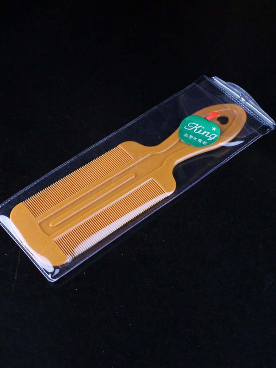 New Thick Plastic Lice/Nits Comb, Professional Dual-Sided Finer Teeth ...