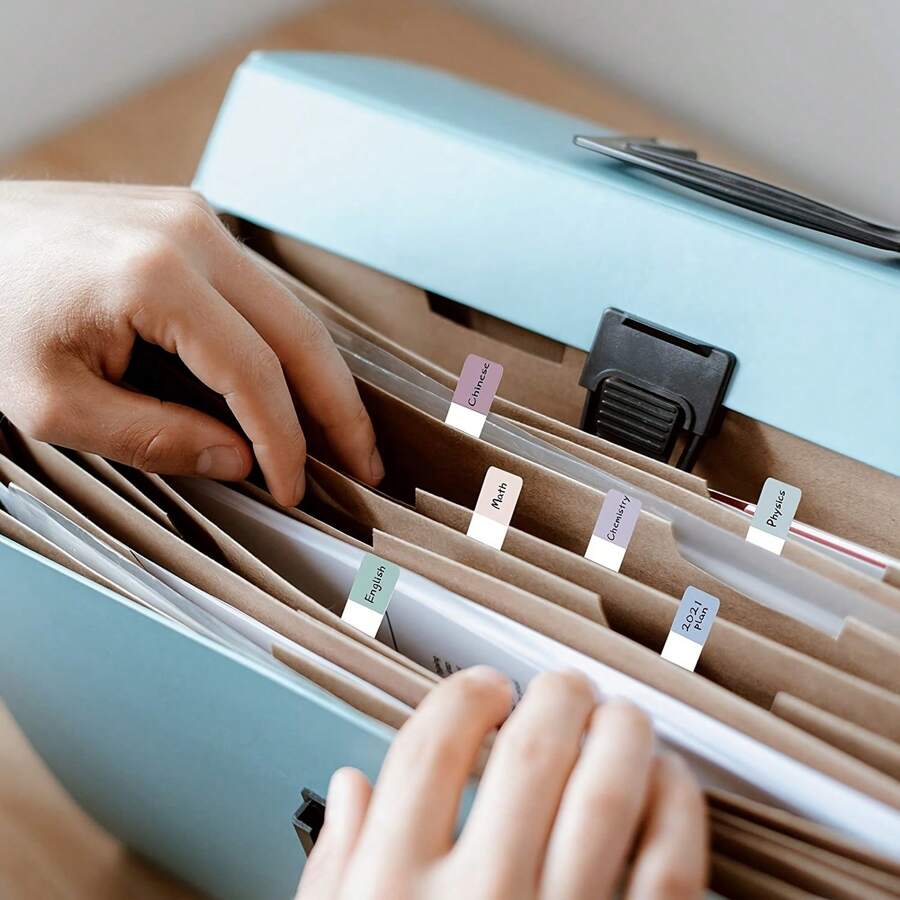 480pcs Sticky Index Tabs Colored Adhesive Flag Tabs Writable And ...