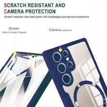 Hadaasi 1 pieza Funda protectora de Body completo de 360° de lujo azul ...