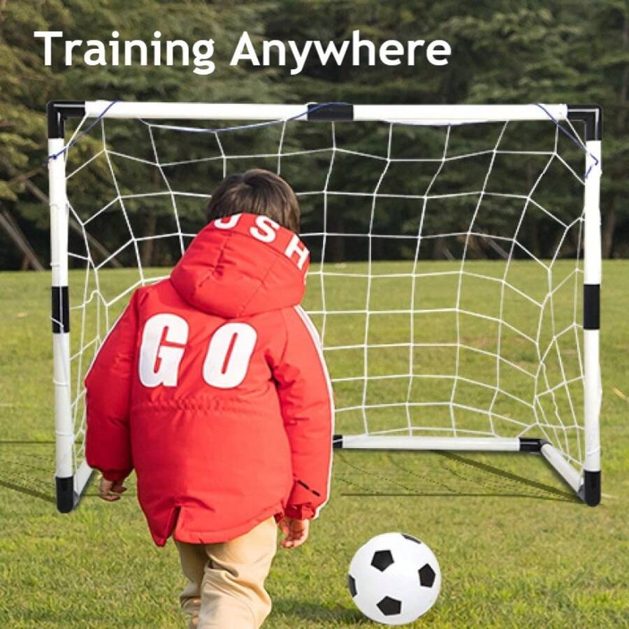 Children's Indoor And Outdoor Football Goal(95cm) Portable And Easy To ...