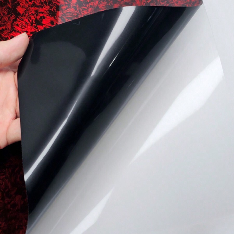 High Glossy Red Forged Flower Carbon Vinyl Wrap | SHEIN USA