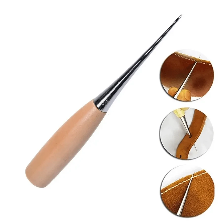 DIY Leather & Fabric Crafting Awl: Precision Hole Punching With Durable ...