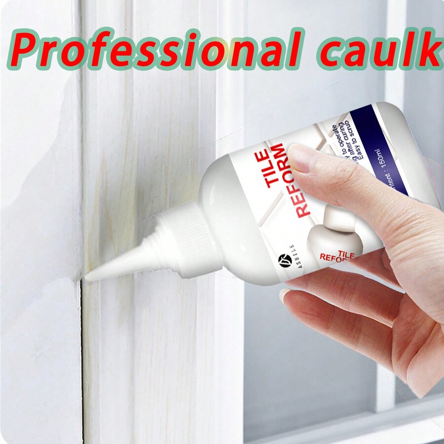 White Water-Based Tile Sealant, Repair Gaps, Used For: Kitchen ...