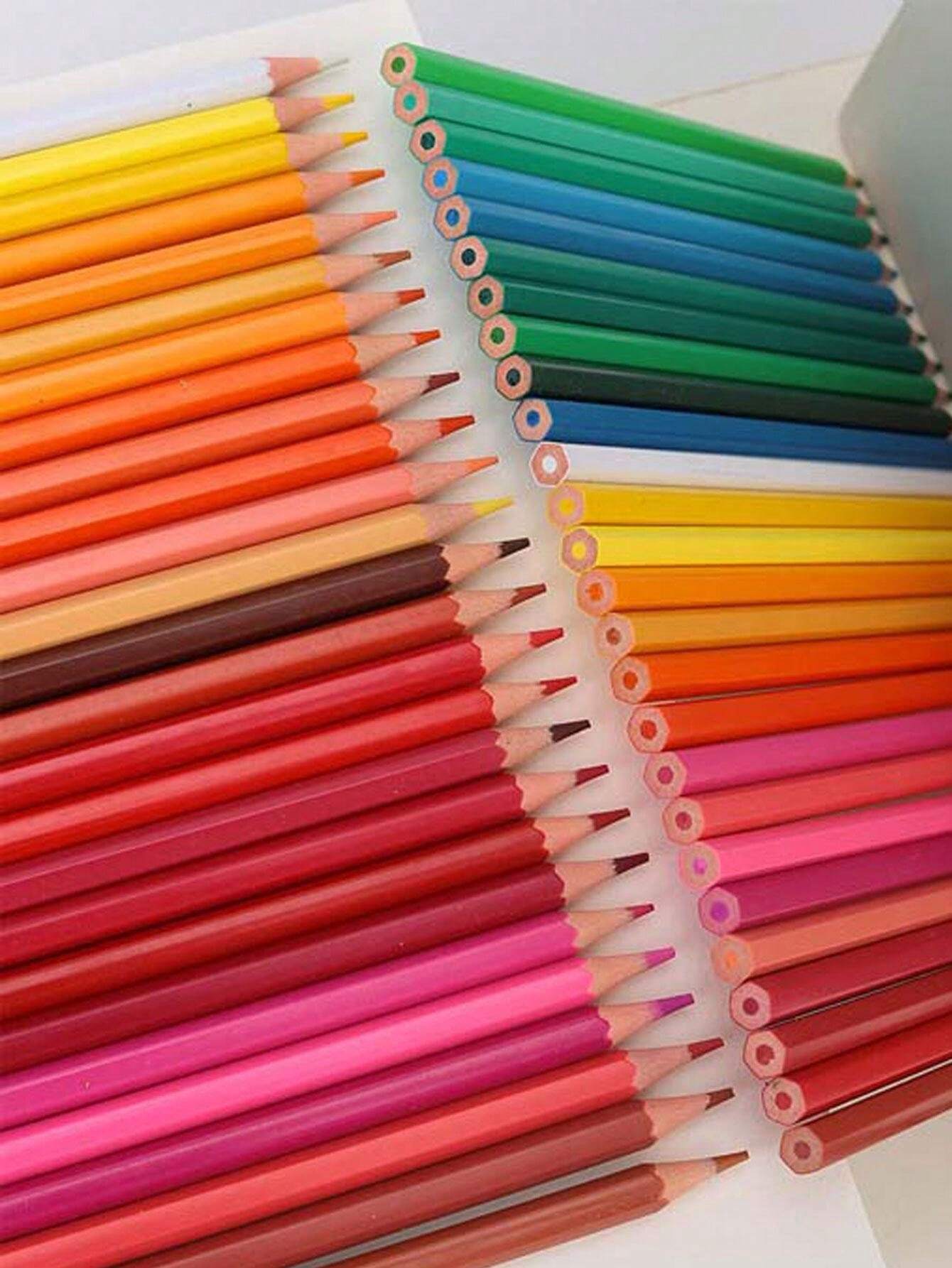 Barrel Colored Pencils, Student Painted Graffiti Colored Lead, Art ...