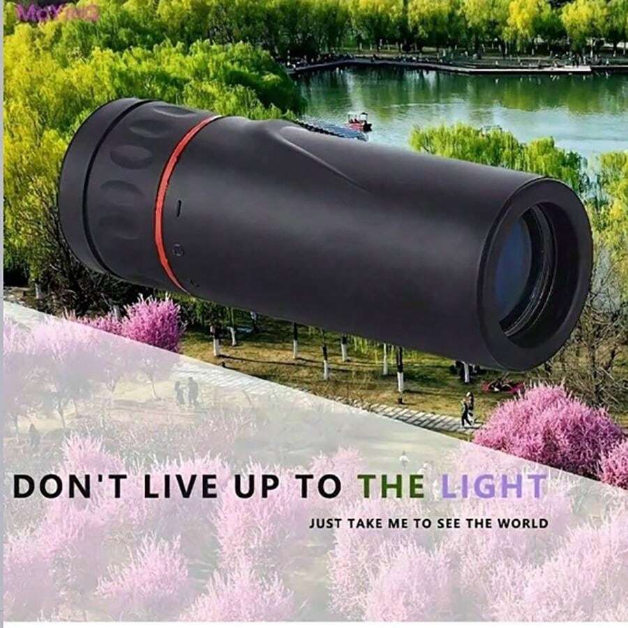 Monocular Telescope 99X99 HD Binocular Portable Green Film Optical ...