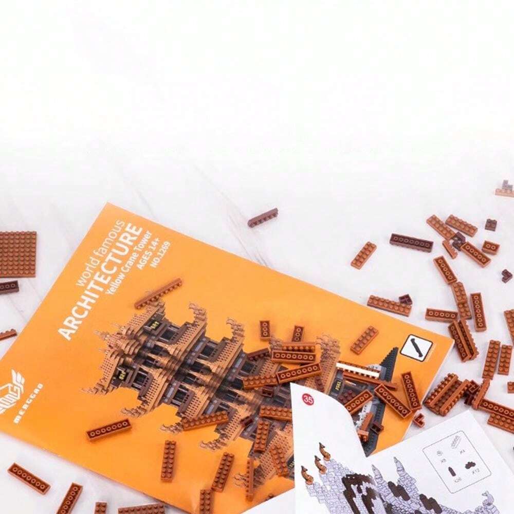 Chinese Ancient Architecture Micro Diamond Blocks - Yellow Crane Tower ...