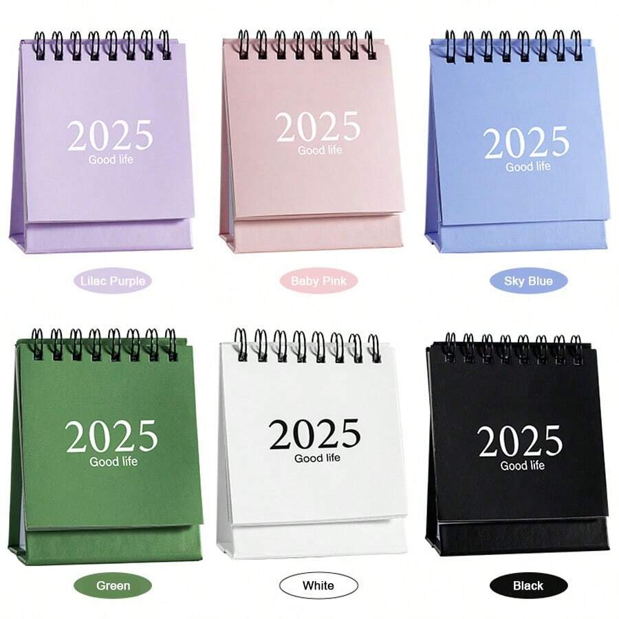 1pc Mini Desk Calendars From Jul. 2024 - Dec. 2025 Pocket Calendar ...