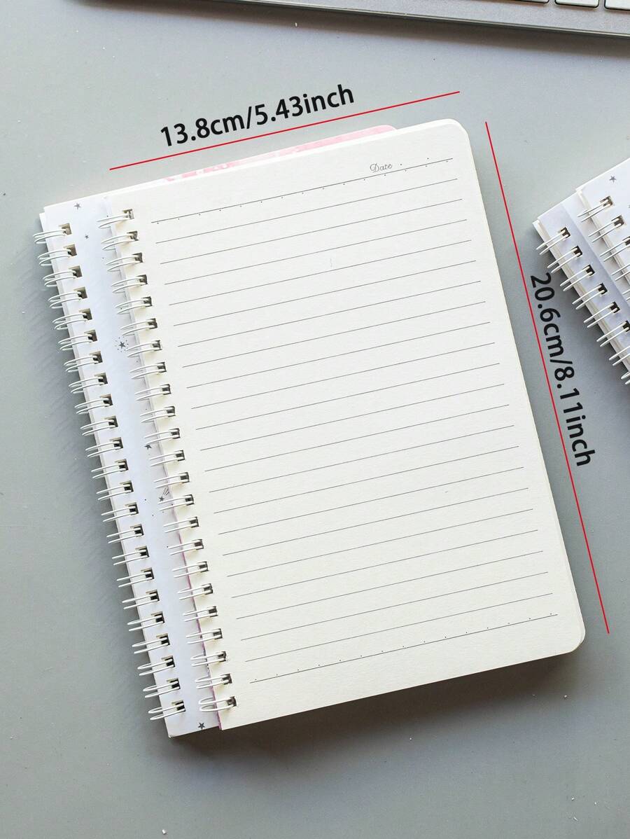 240 Pieces A Total Of 4 A5 Cartoon Coil Notebook School Season Students ...