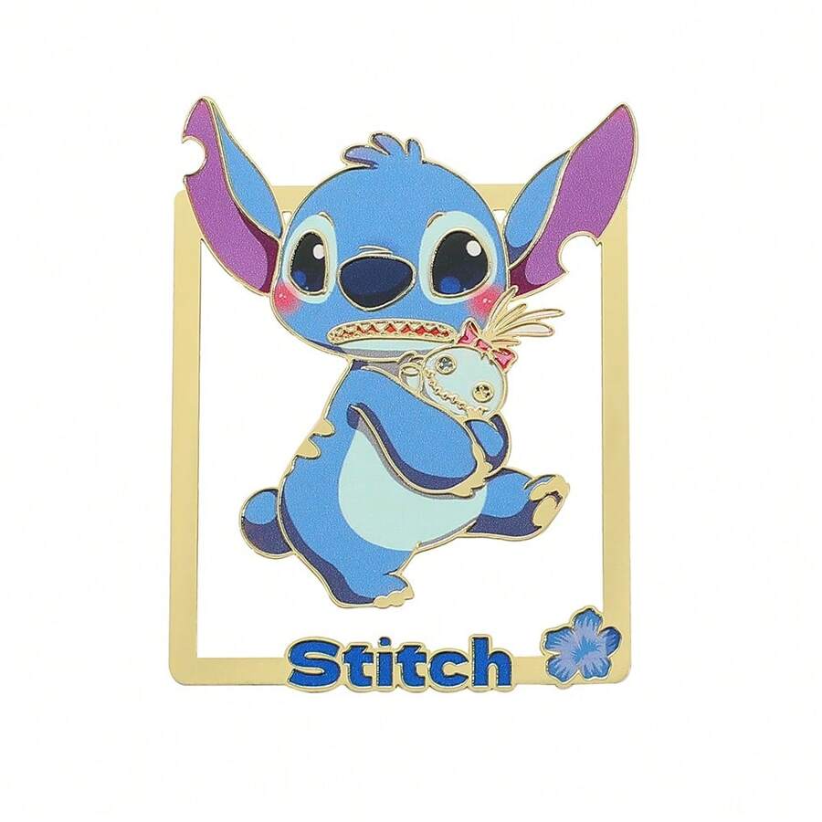 Series Cartoon Stitch Metal Bookmarks, Creative Design, Birthday Party ...