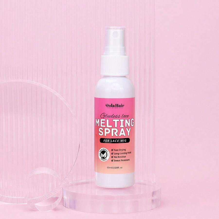 60 Ml Lace Melting Spray For Glueless Wig Install, Strong Hold Lace ...