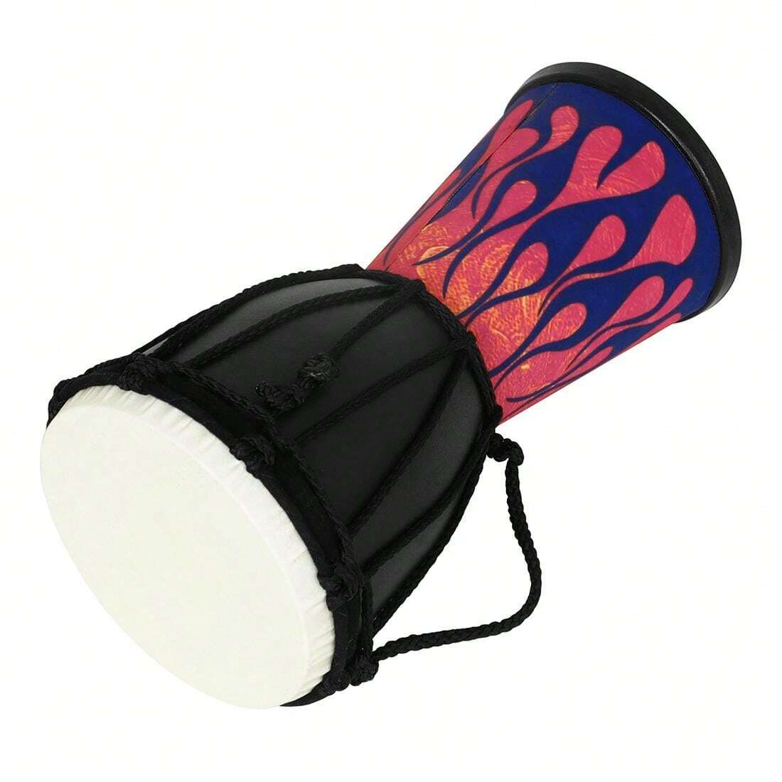 African Drum 4 Inch Handmade Traditional African Hand Drum Colorful ...