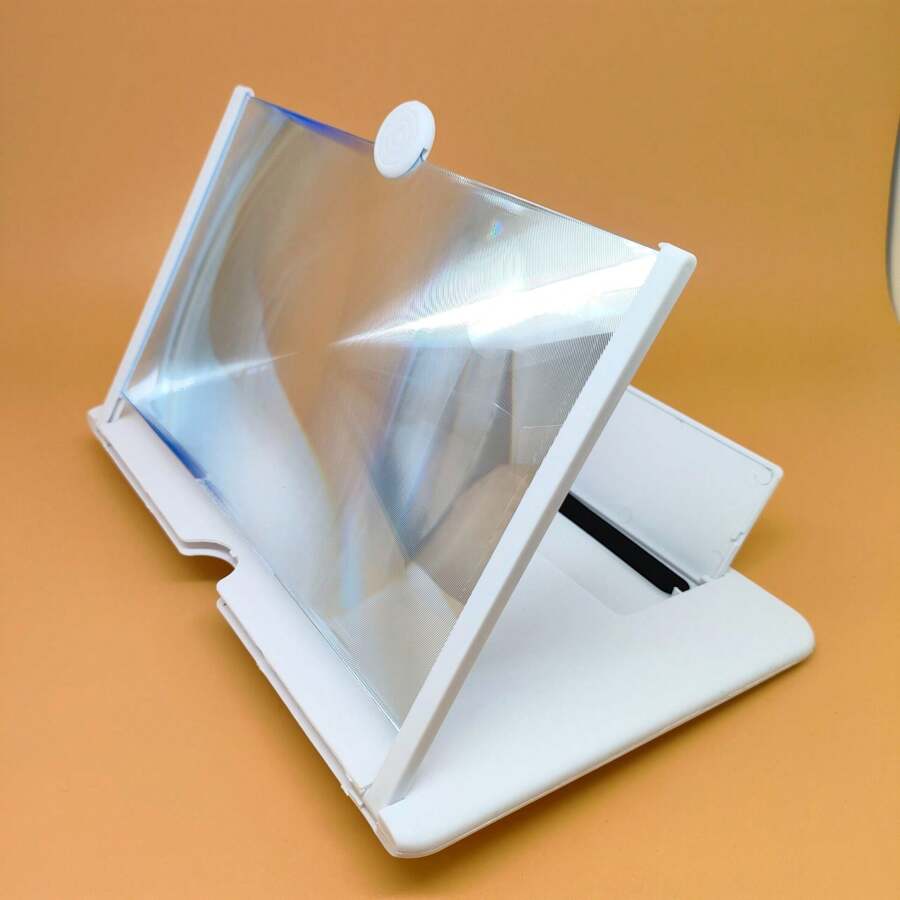 Curved Screen Amplifier, Creative 3D Mobile Phone Amplifier, 12 Inch ...