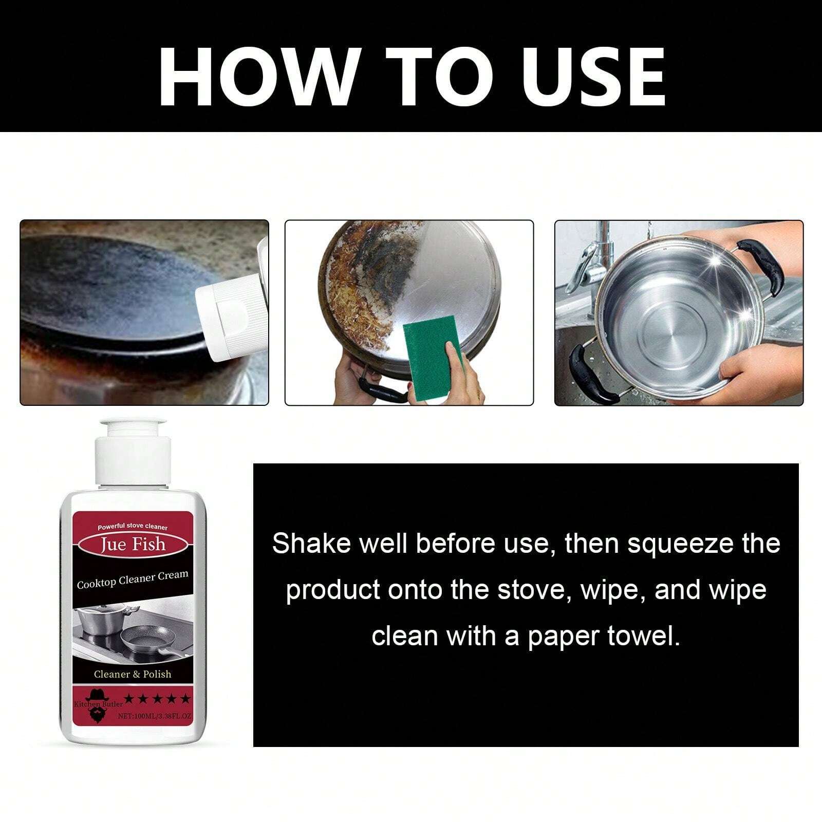 100 ml Lait de nettoyage d'ustensiles de cuisine - Nettoyant pour ...