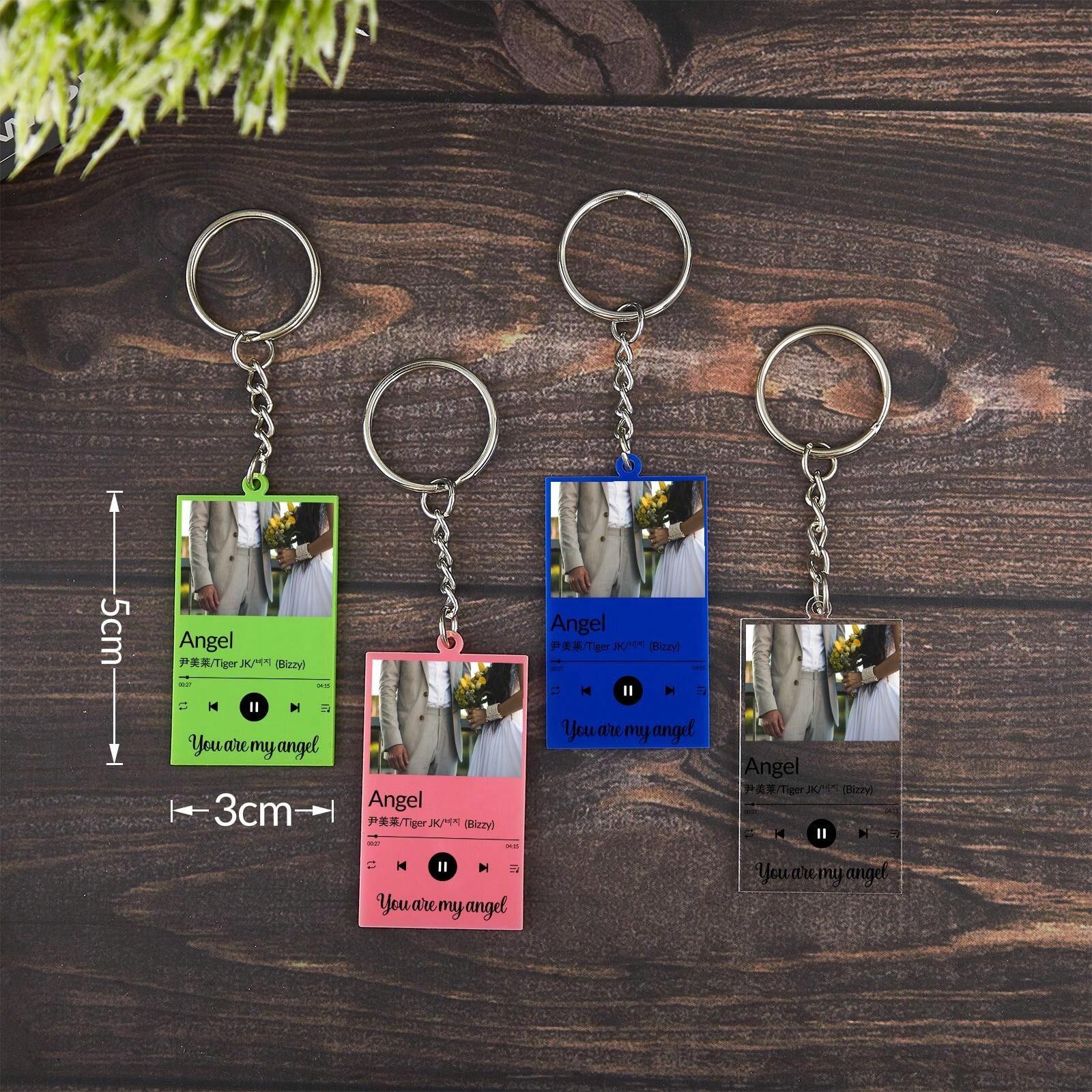 Personalized Song Lyrics Acrylic Keychain | SHEIN South Africa