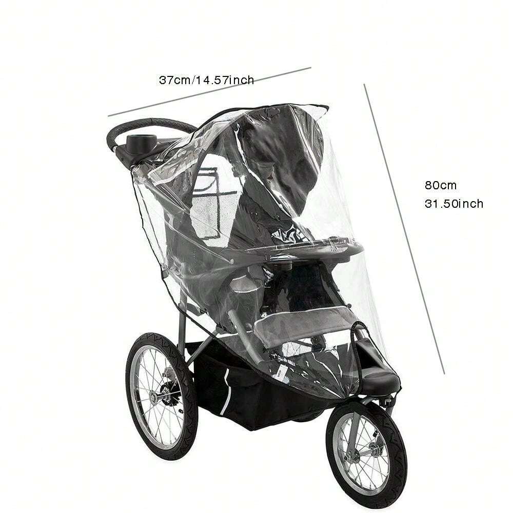 Baby Jogger Stroller Rain Cover Jogging Strollers Weather Shield Clear ...
