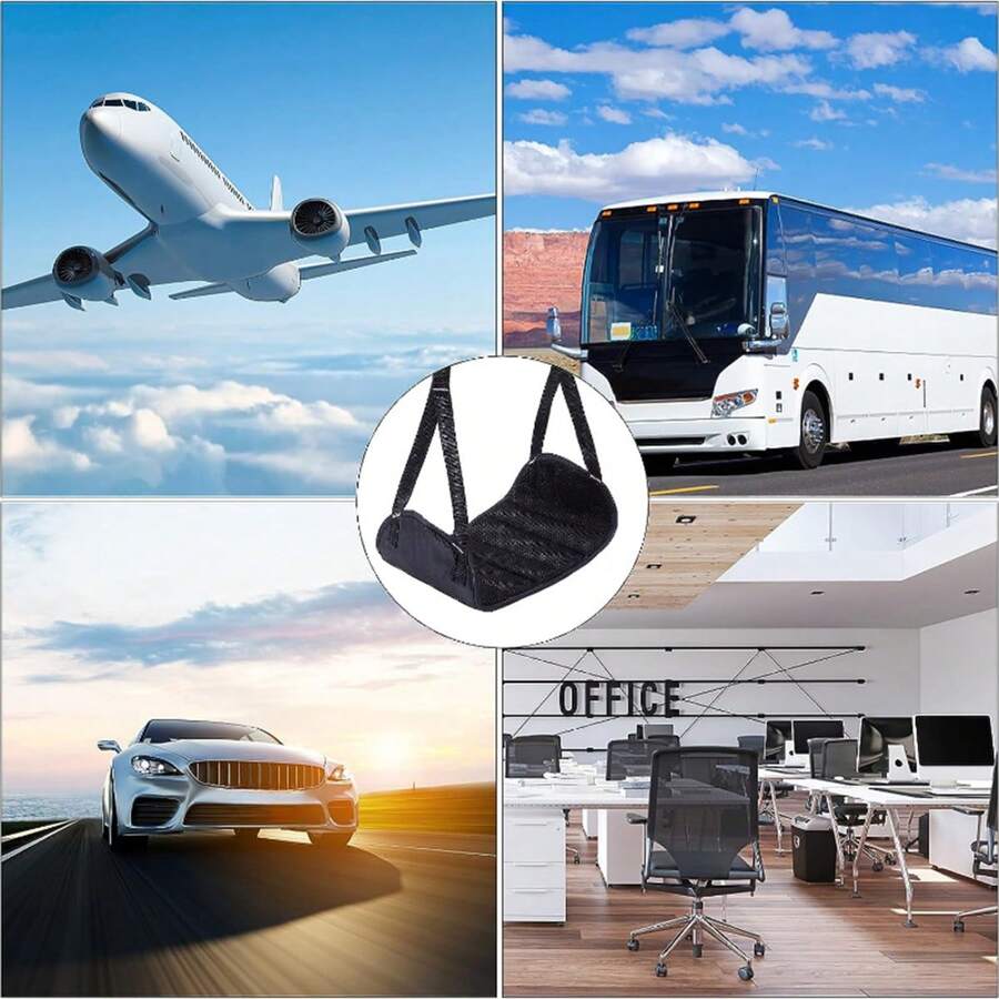 Foot Rest, Portable Travel Footrest Flight Carry-On Foot Rest ...