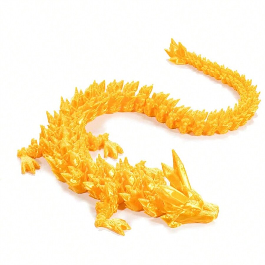 A Set Of 3D Printed Dragons, Fidget Toys For Adults, 3D Printed ...