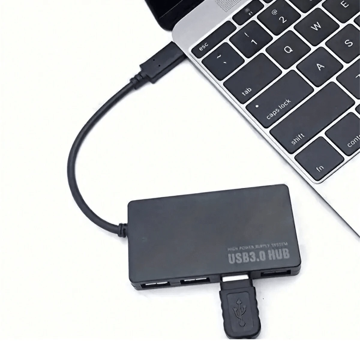 Adaptador Convertidor Cable cargador de alta velocidad, concentrador divisor USB 3.0 de ...