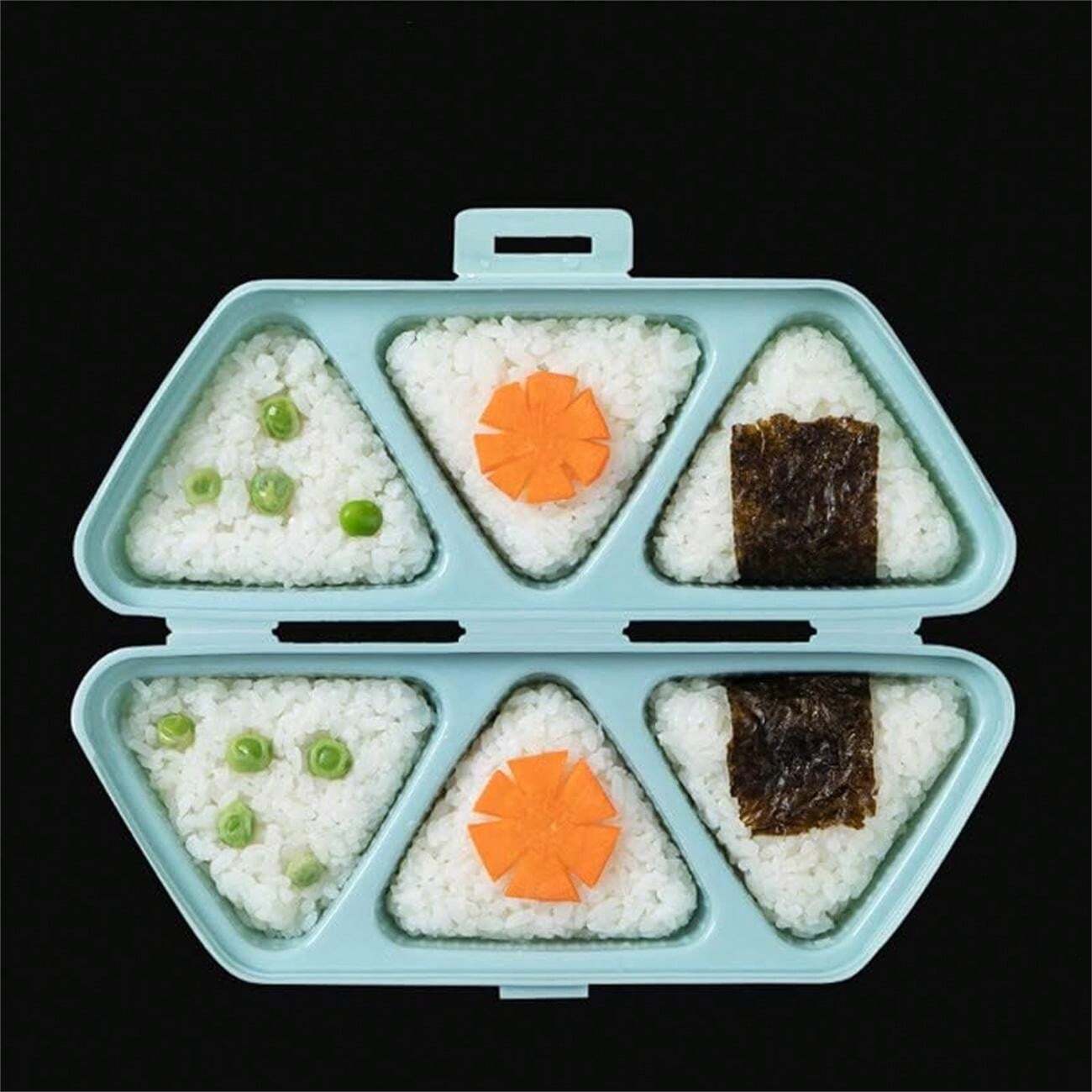 Forma de Triângulo para Sushi que faz 6 de uma vez, Prensa de Cavidades ...