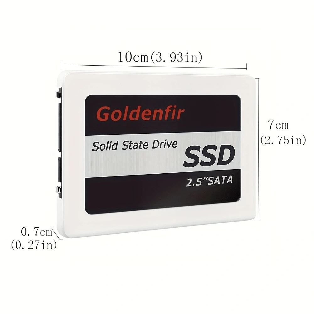 Goldenfir Goldenfir SSD 120GB 256GB 360GB 480GB 512GB Unidade de estado sólido SATA3 interna 2,5 ...